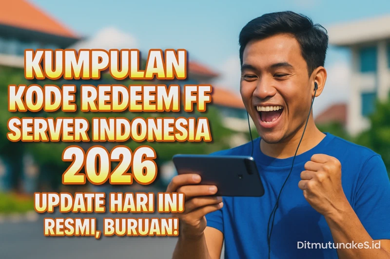 Kumpulan Kode Redeem FF Server Indonesia 2026 Update Hari Ini Resmi ...
